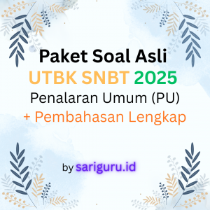Soal Asli UTBK SNBT 2025 Penalaran Umum (PU)